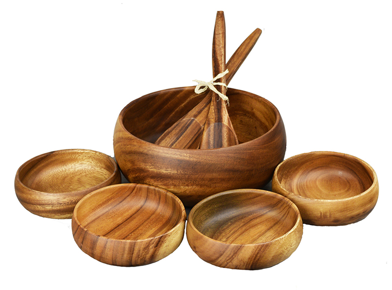 Sustainable Acacia Wood Serveware by Pacific Merchants