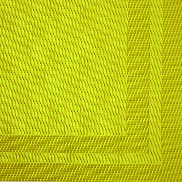 Lime Green Indoor/Outdoor Placemat, 18" x 12", Set of 4