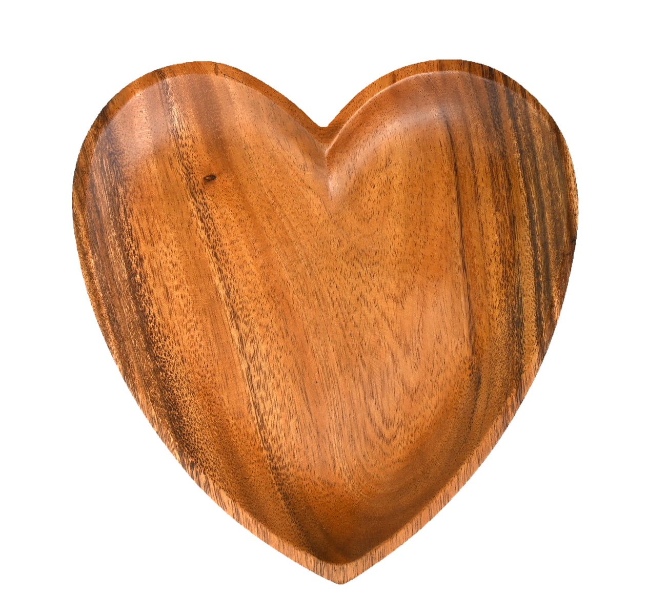 Wooden Trays - Heart Shaped Tray, 10" x 1"